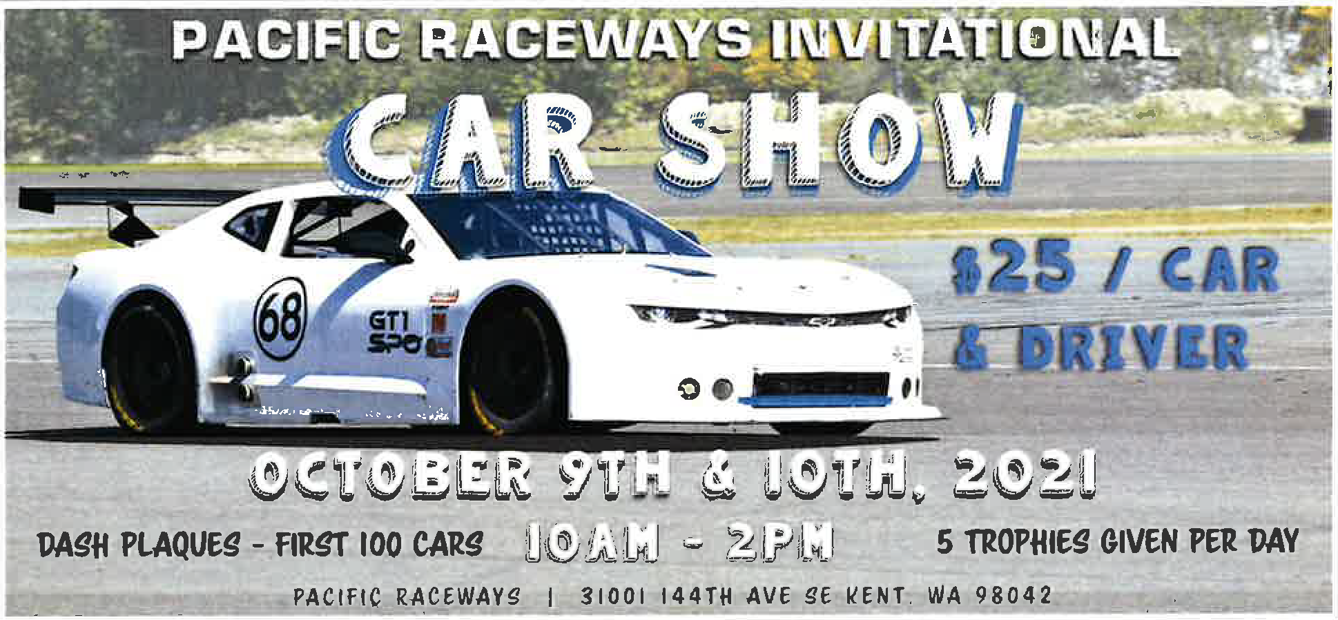 Car Show – Pacific Raceways Invitational