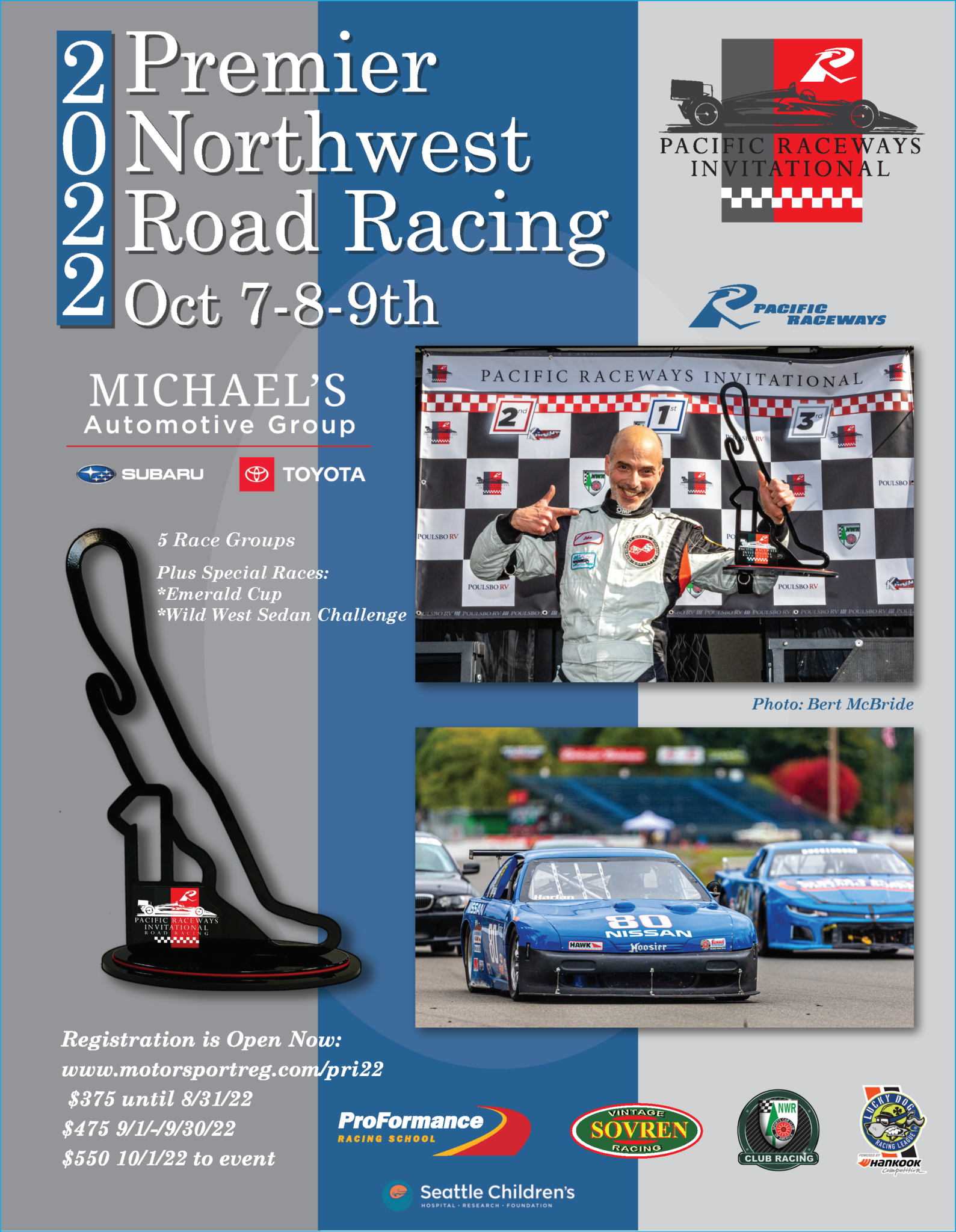 Pacific Raceways Invitational – Premier NW Road Racing. The Place to Race